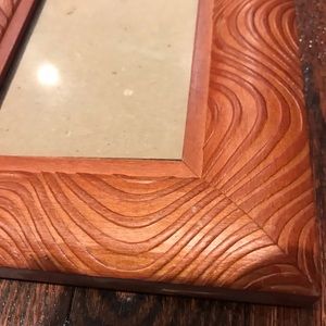 Terragrafics | Accents | Terragrafics Wavy Wooden Frame | Poshmark